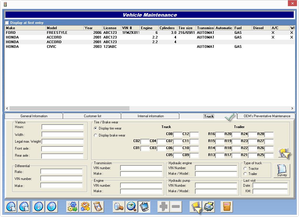 How to activate the Truck Tab for customer vehicle data? -FAQs